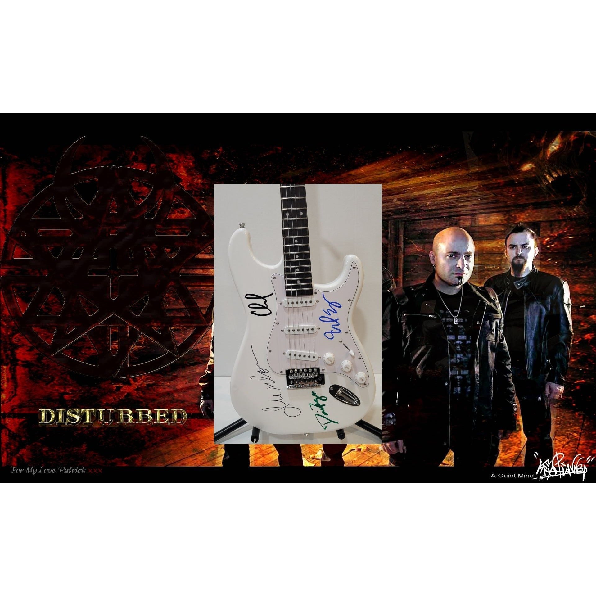 Disturbed John Moyer, David Draiman, Mike Wengren and Dan Donegan Stra – Awesome Artifacts