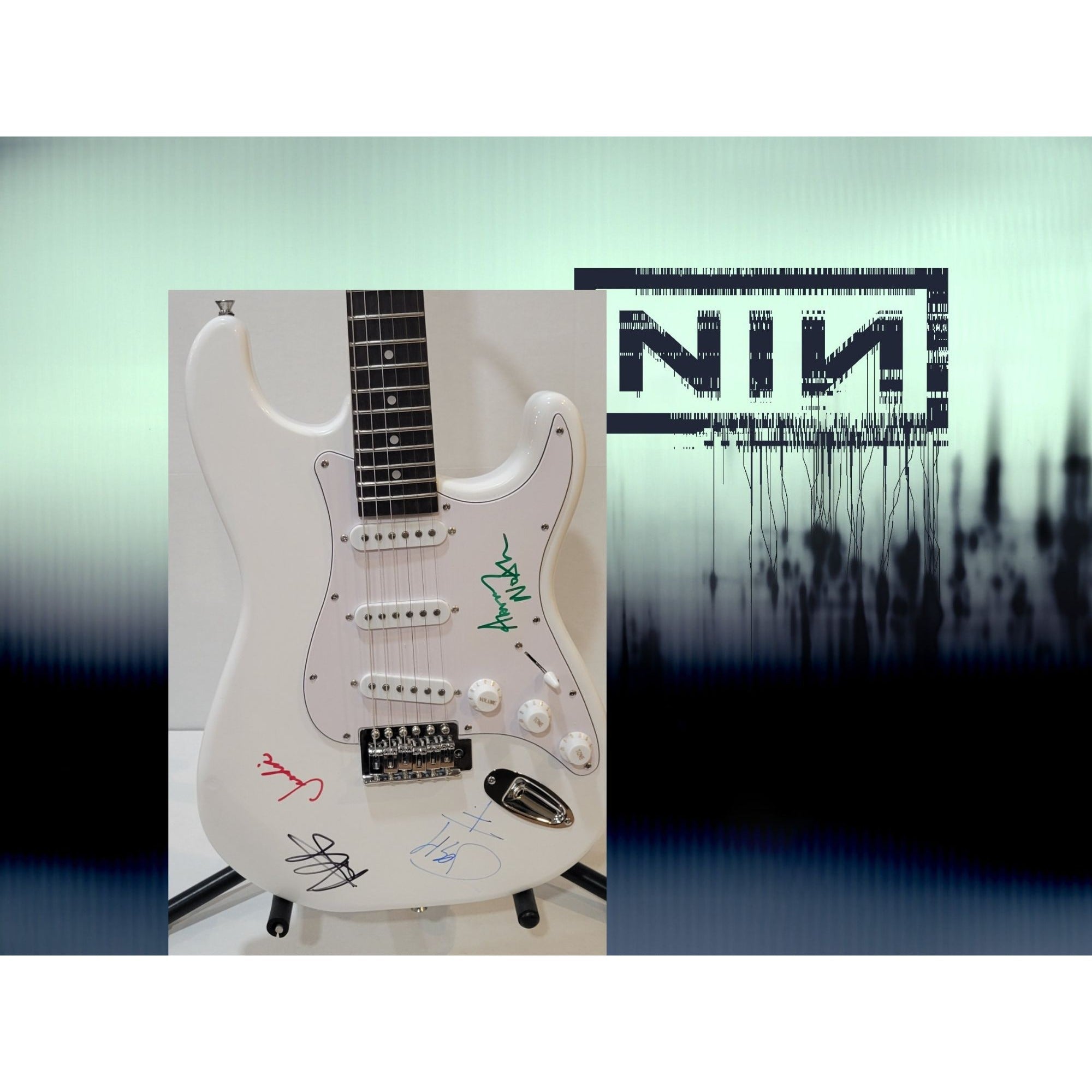 NIN Jeordie White, Josh Freese, Alessandro Cortini and Aaron North