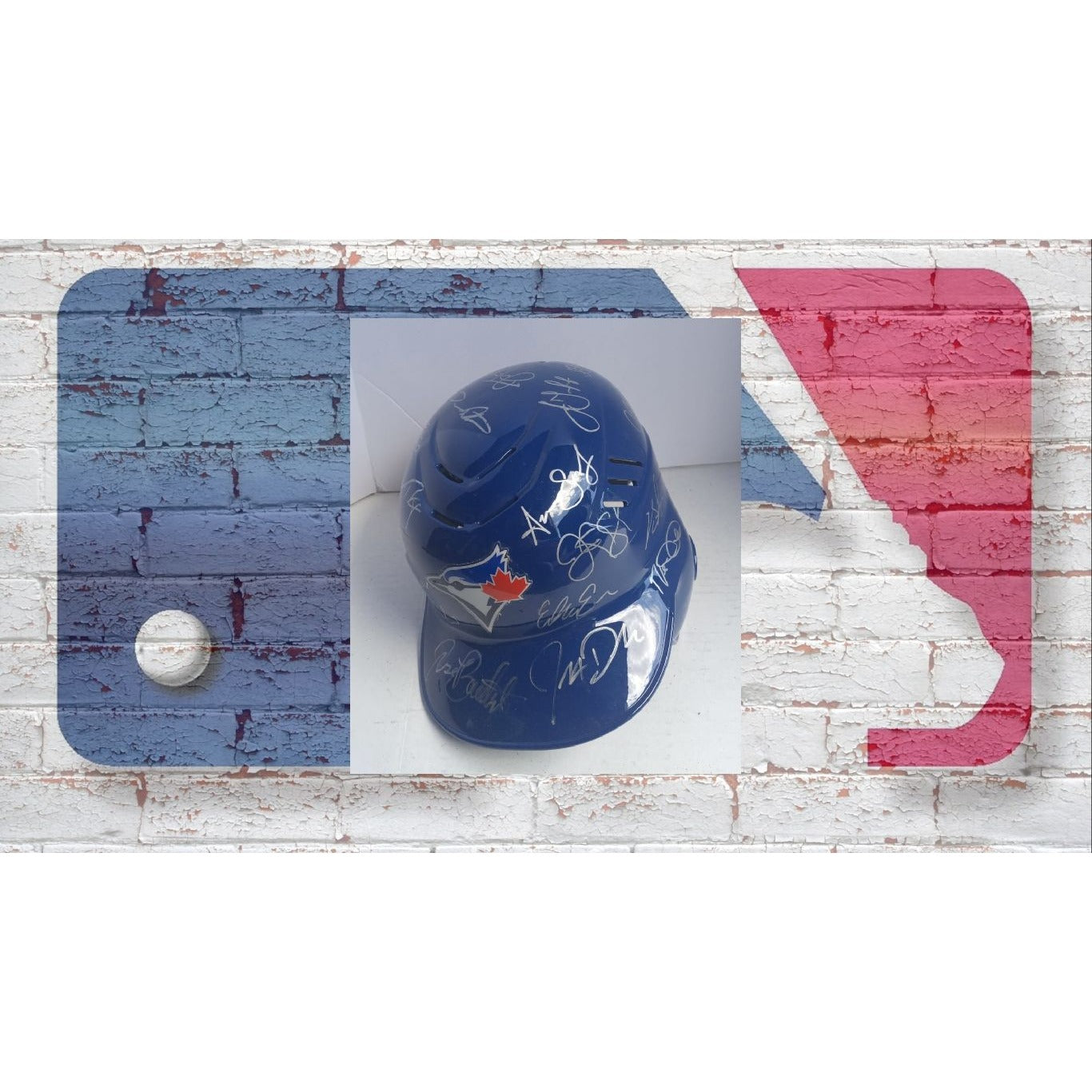 Toronto Blue Jays full size batting helmet Jose Bautista MVP Josh