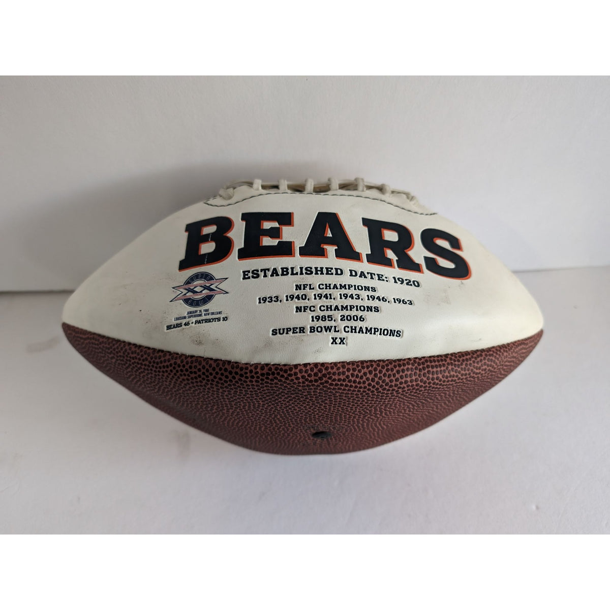 Chicago Bears Dick Butkus Gale Sayers Mike Ditka full size football ...