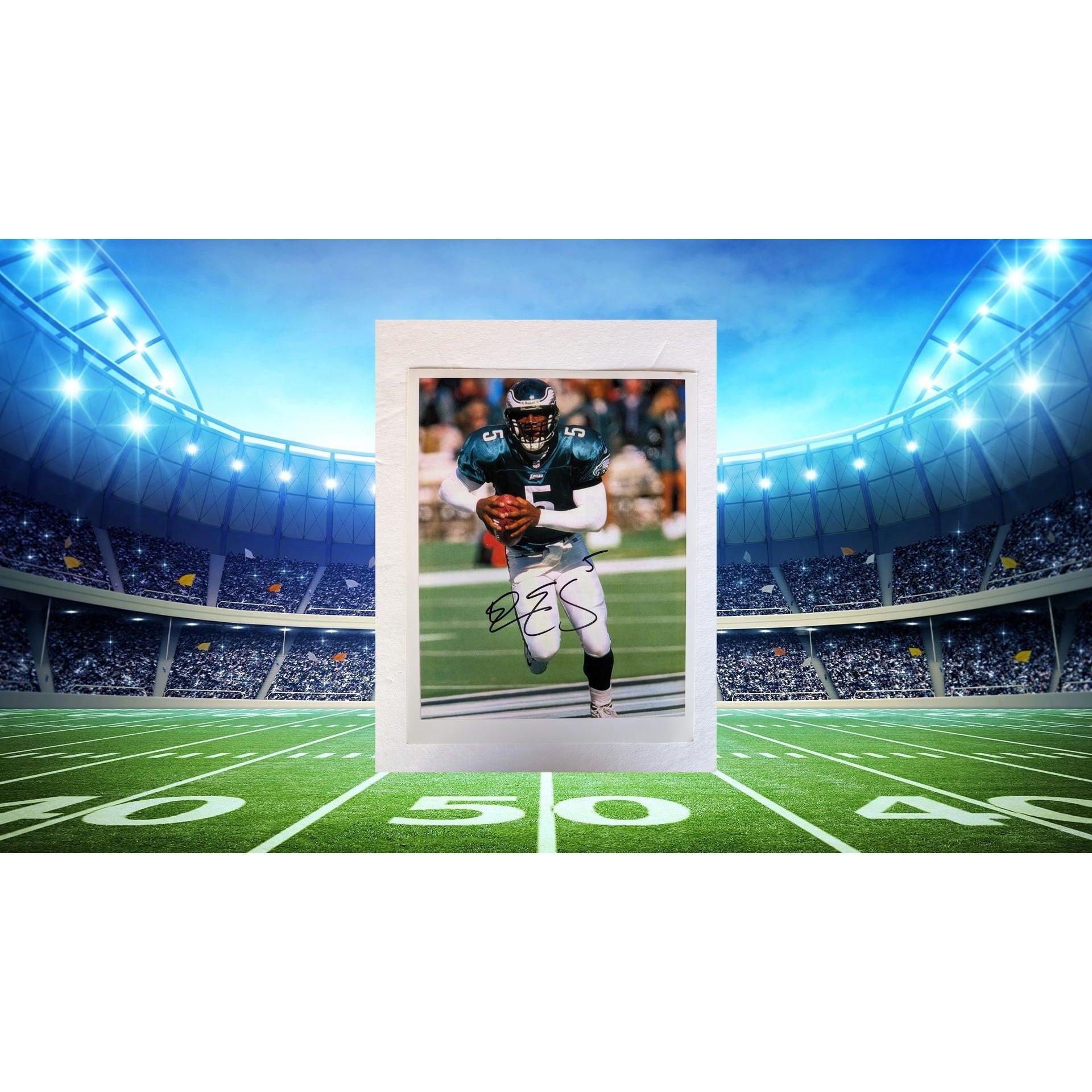 Donovan McNabb Philadelphia Eagles future Hall of Famer 8x11 photo sig ...