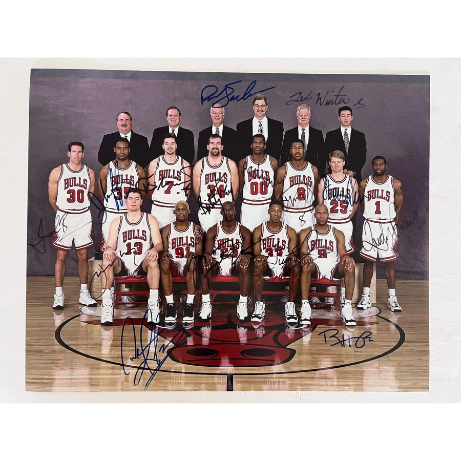 Chicago Bulls Michael Jordan Phil Jackson Scottie Pippen Dennis Rodman