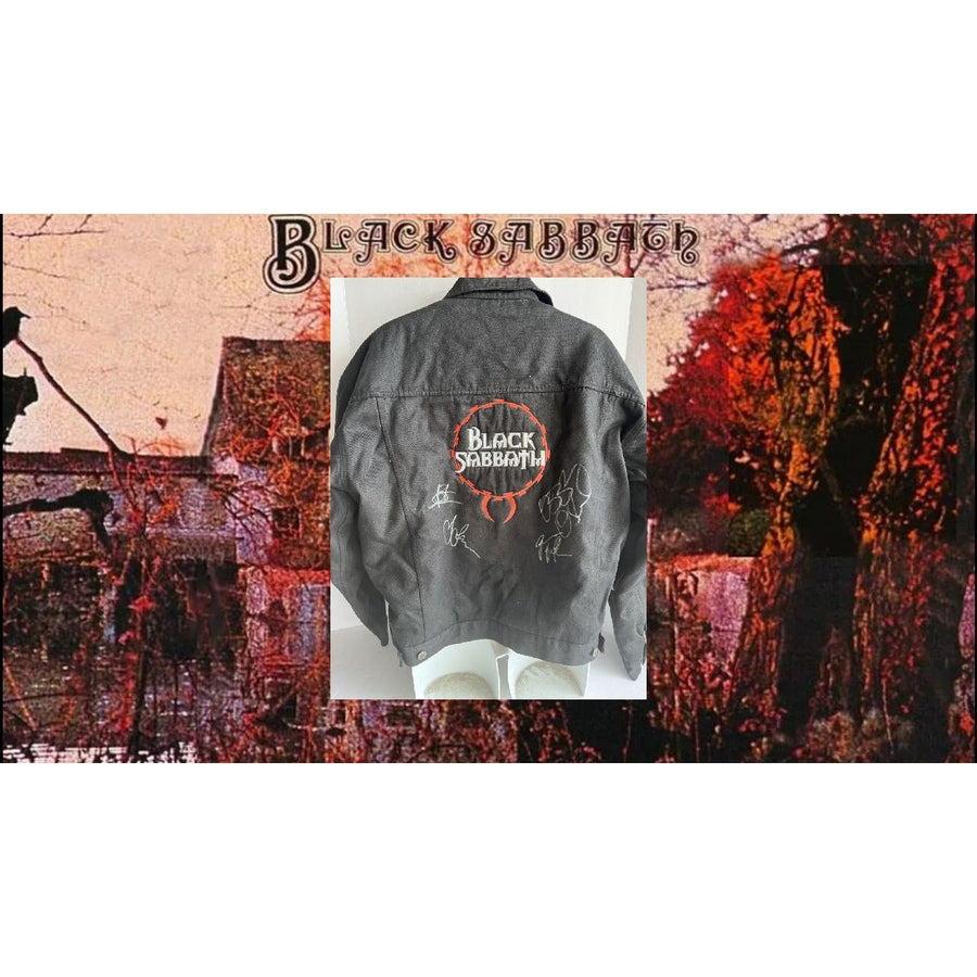 Ronnie James Dio, Ozzy Osbourne, Tony Iommi, Black Sabbath Jacket