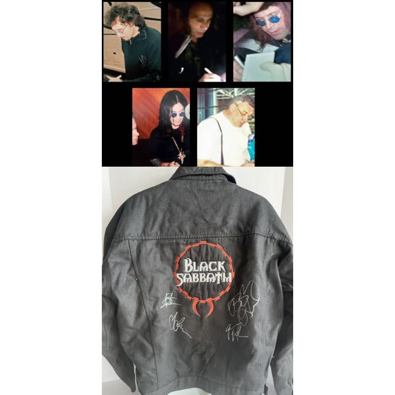 Ronnie James Dio, Ozzy Osbourne, Tony Iommi, Black Sabbath Jacket