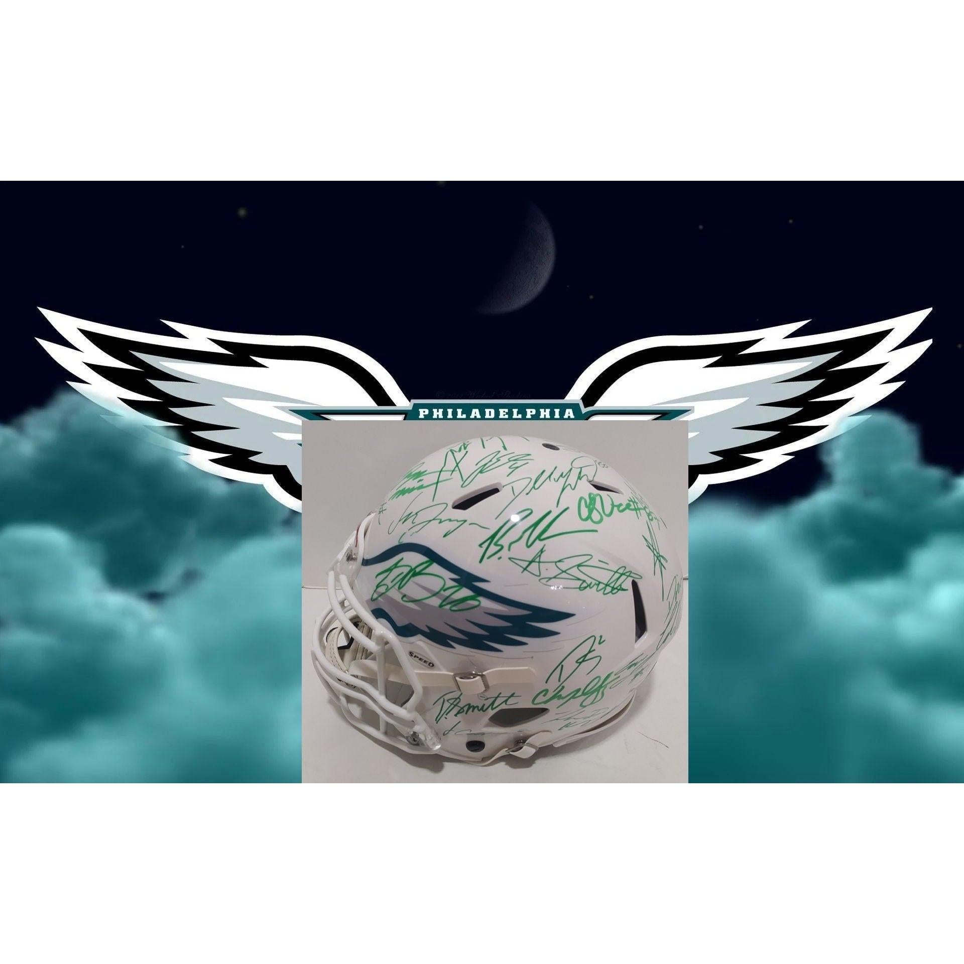 Philadelphia Eagles 2024-25 Speed Authentic game model alternate white