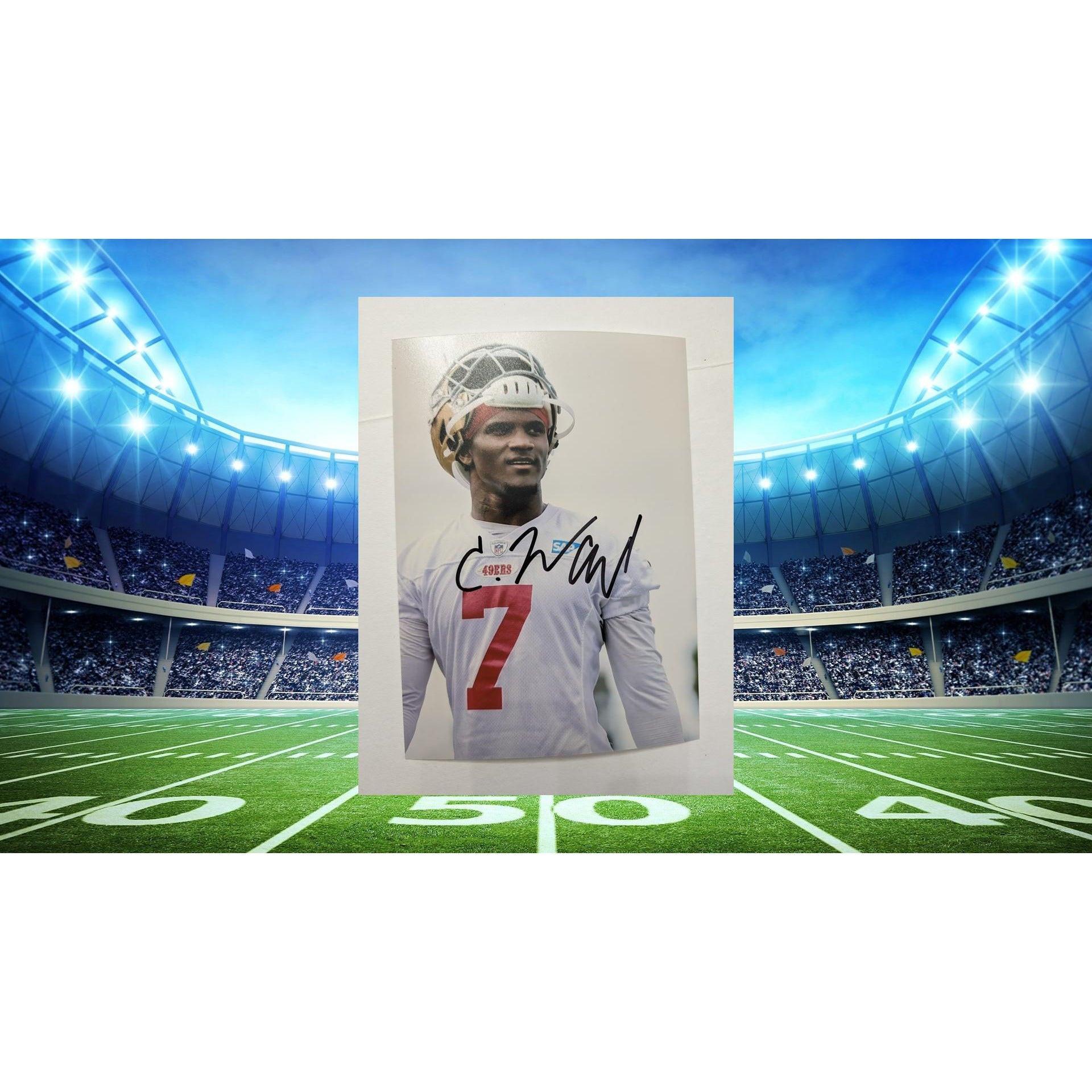 Charvarius Ward San Francisco 49ers 5x7 photo signed - Awesome