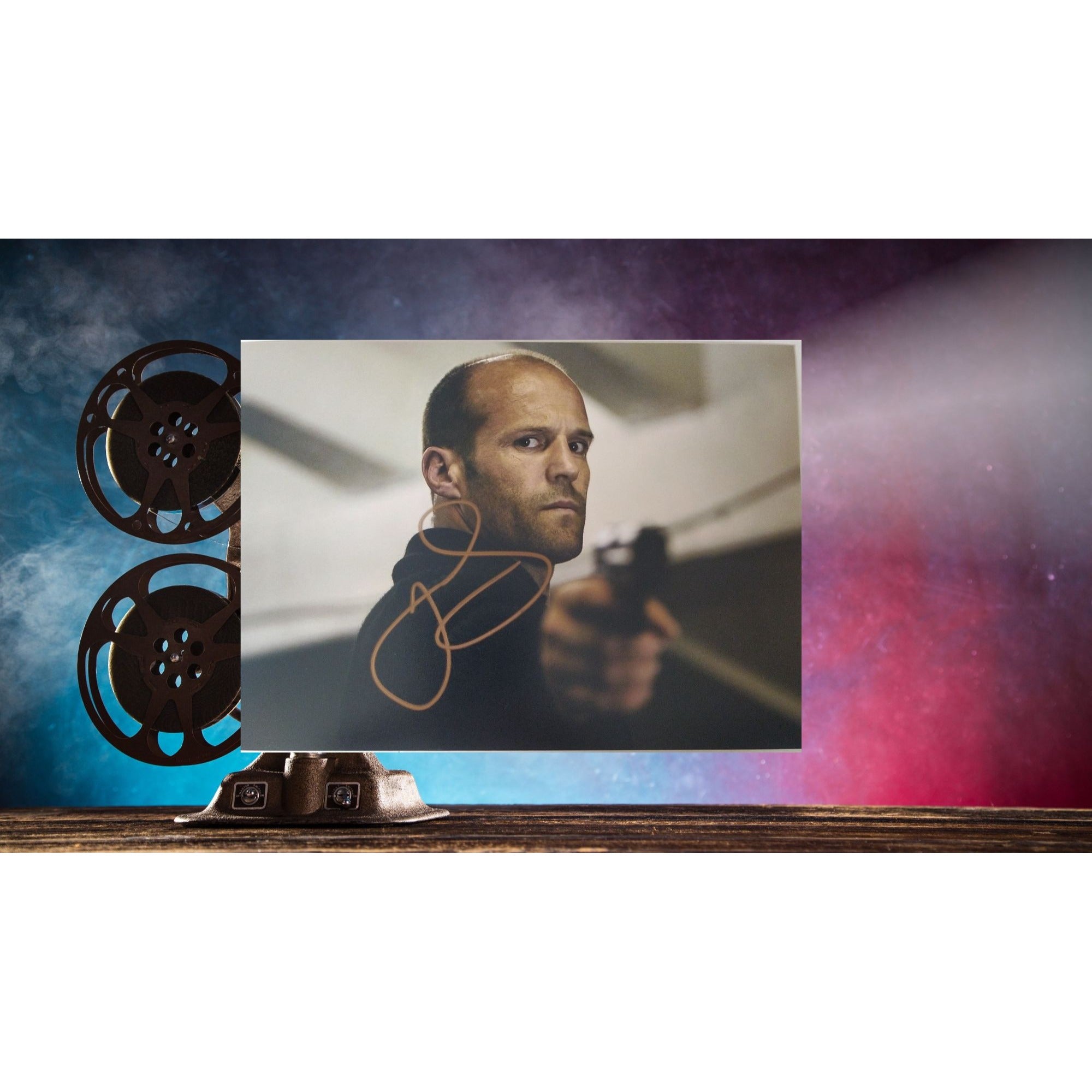 Jason Statham, 5x7 photo, signed, with proof – Awesome Artifacts