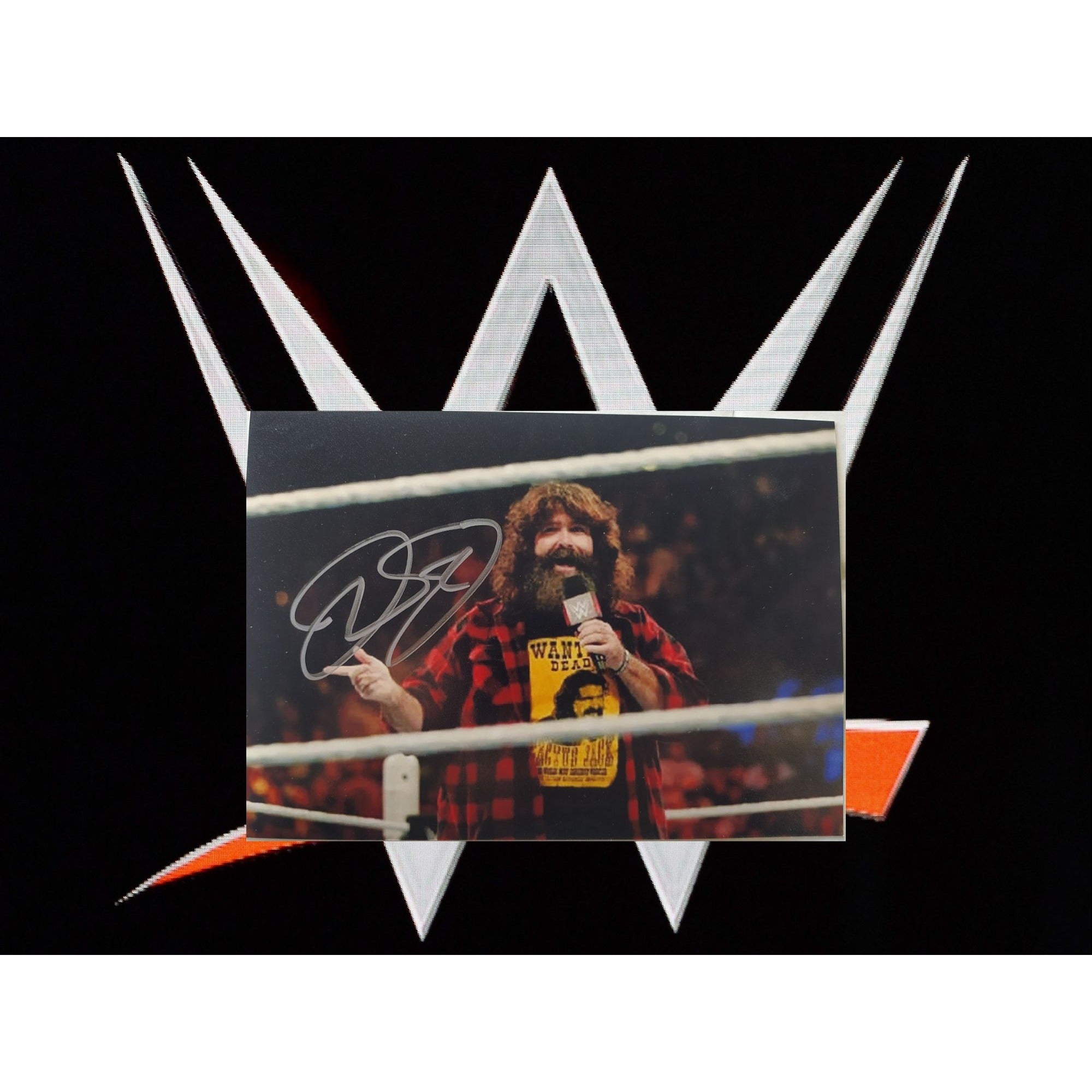 WWE Wrestling Legend "Mick Foley" signed 5x7 photo with proof – Awesome ...