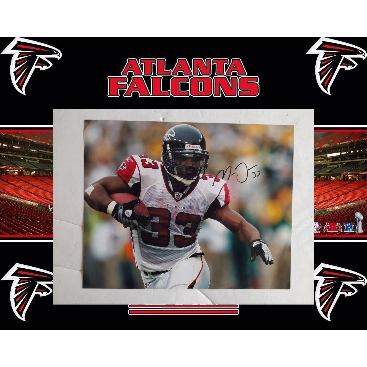 Michael Turner Atlanta Falcons 11x14 photo signed - Awesome Artifacts