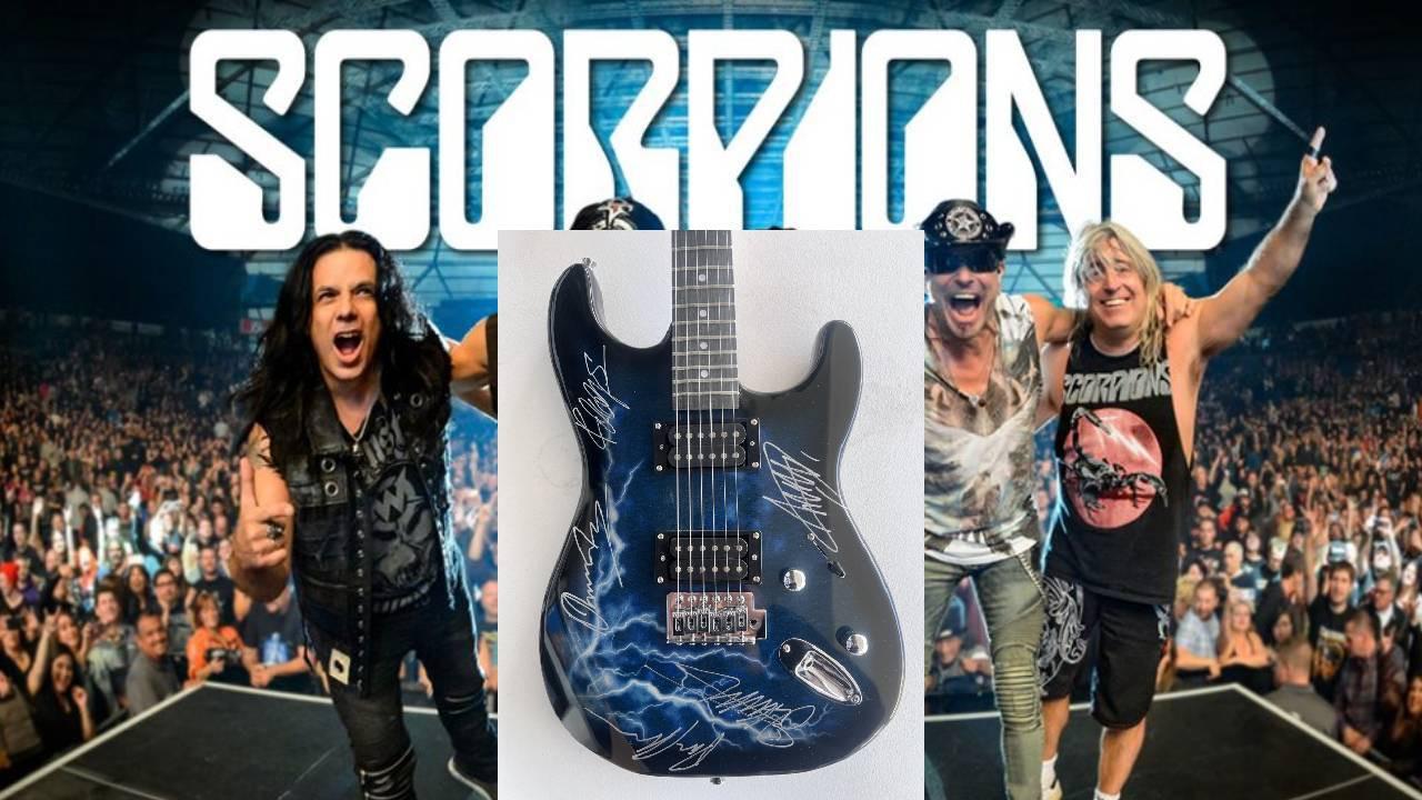 The Scorpions Mikkey Dee, Matthias Jabs, Klaus Meine, Rudolf Schenker,