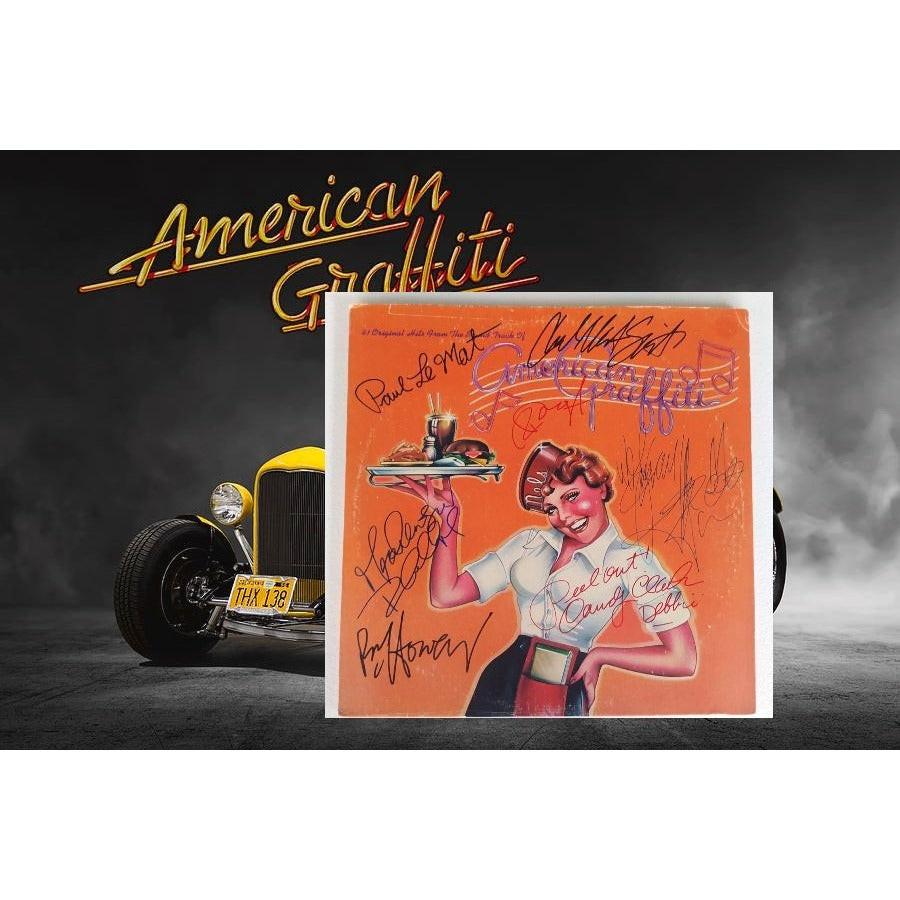 American Graffiti "Original Soundtrack" original album LP signed with ...