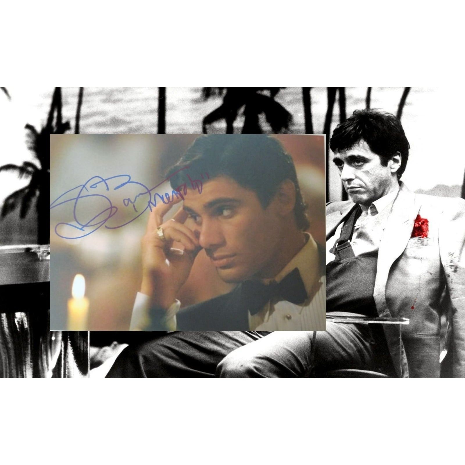 Steven Bauer, "Manny Ribera", Scarface, 5x7 photo, signed with proof