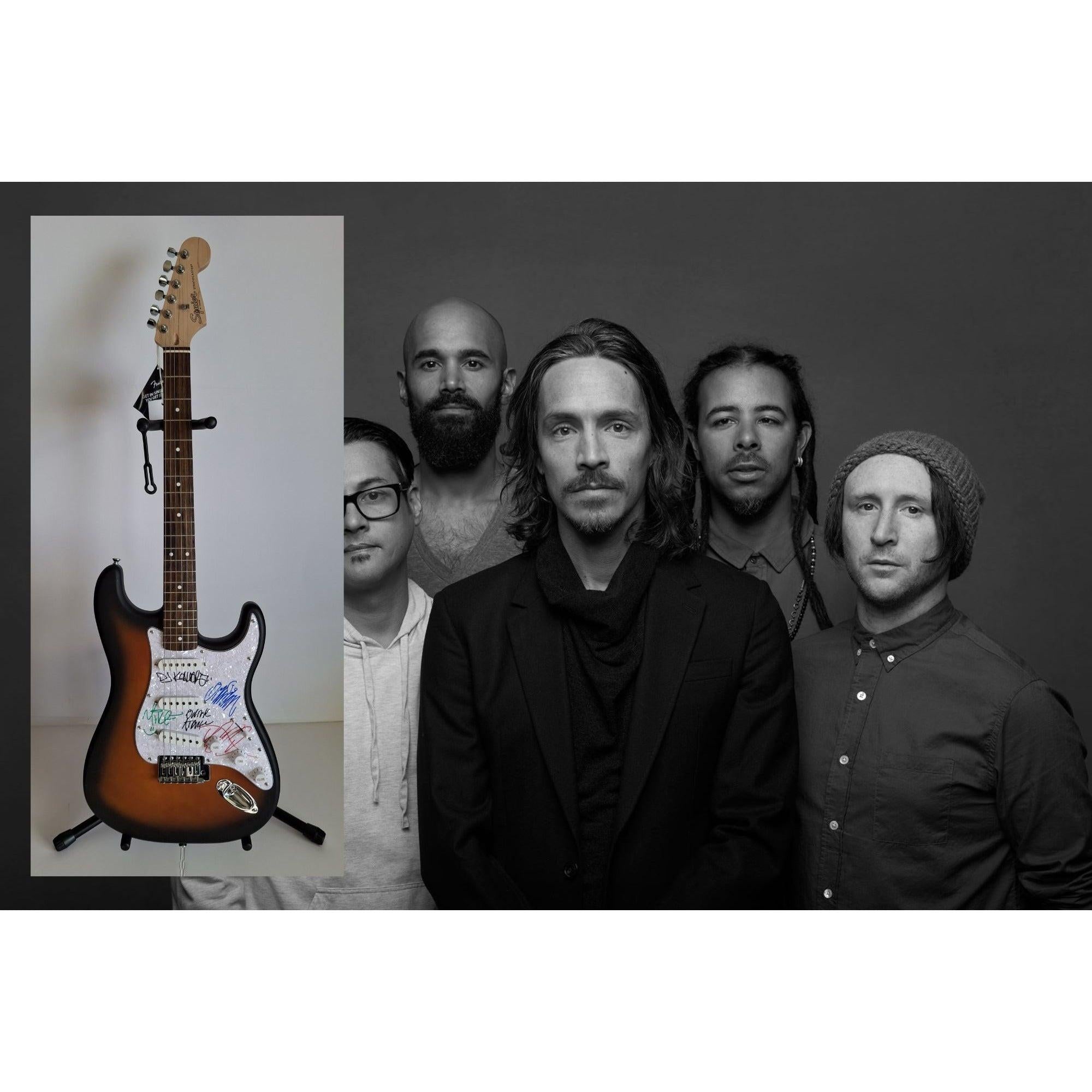 Dirk Lance, Jose Pasillas, Mike Einzinger and Brandon Boyd, Incubus, F