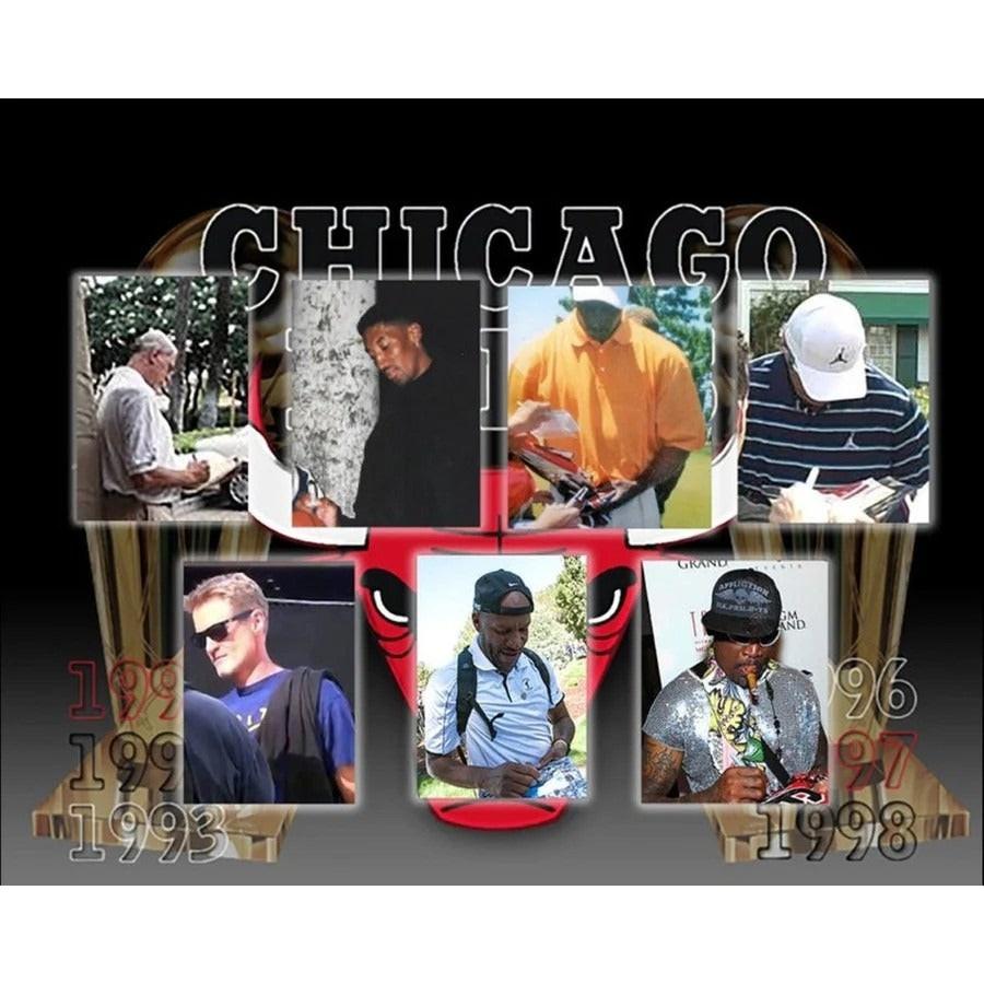 Chicago Bulls Michael Jordan Phil Jackson Scottie Pippen Dennis Rodman