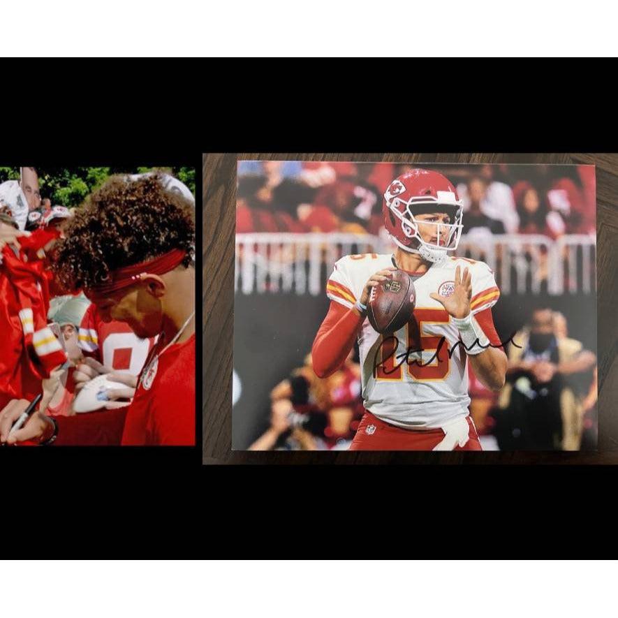 Patrick Holmes Kansas City Chiefs vintage 8x10 signed with proof ...