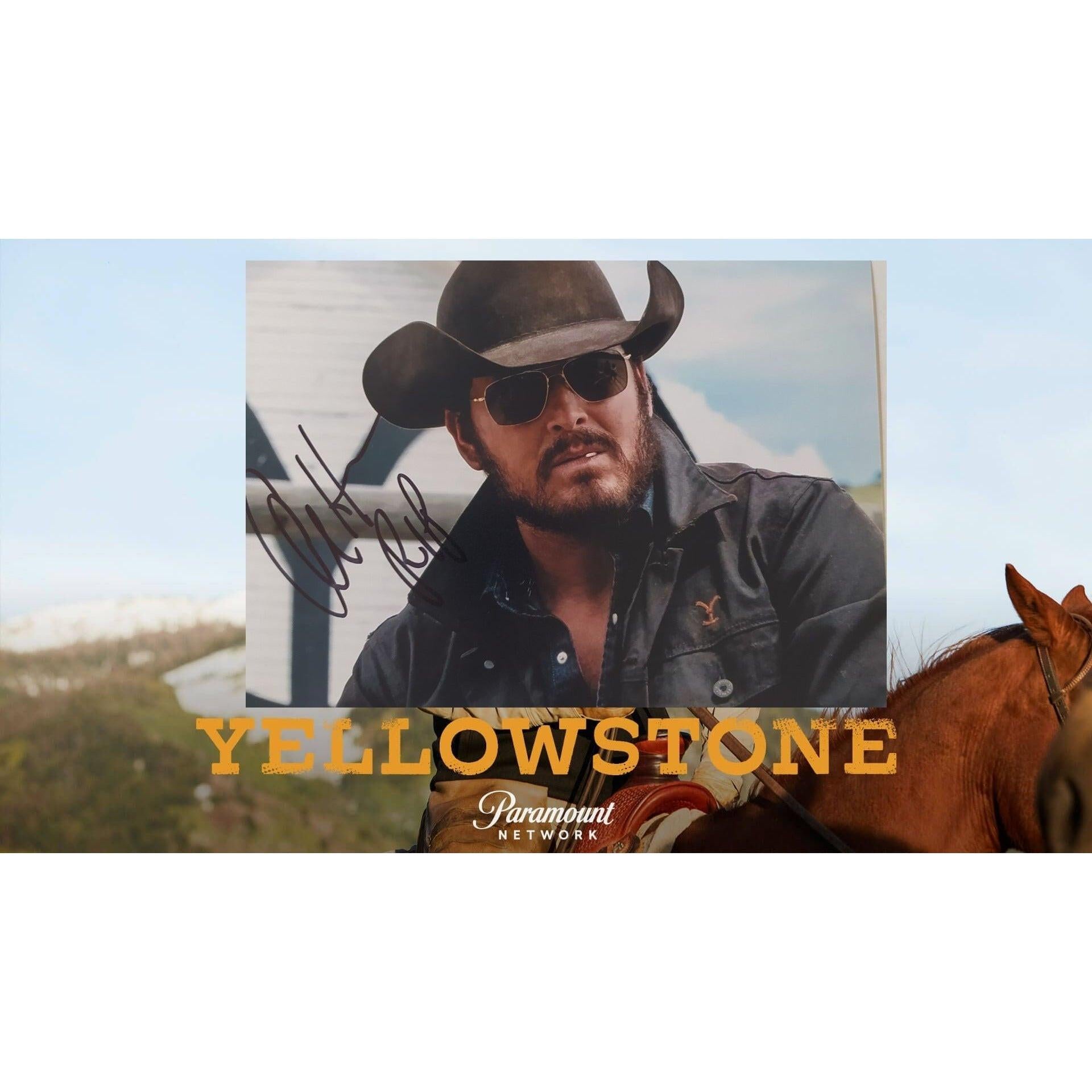 Cole Hauser, "Rip Wheeler", Yellowstone, 5x7 photo, signed with proof ...