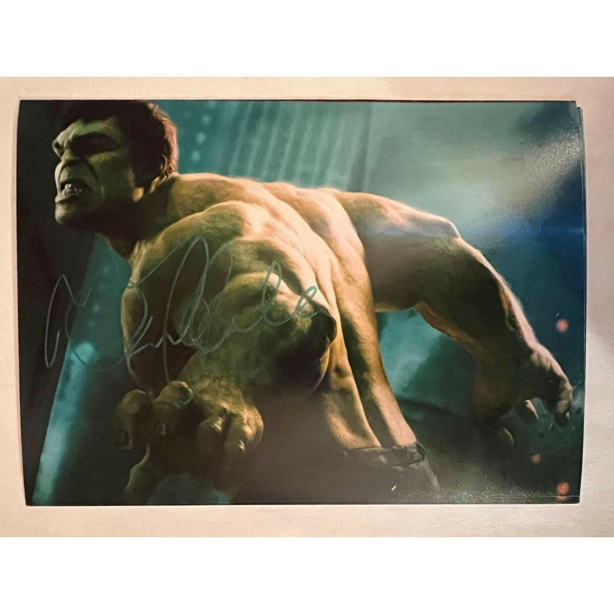 Mark Ruffalo The Incredible Hulk 5x7 photo signed with proof – Awesome ...