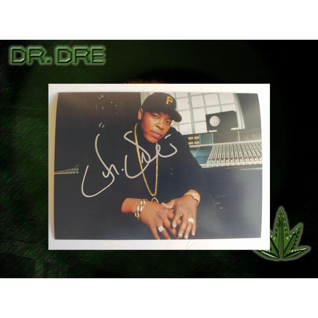 Andre Romell Young "Dr. Dre" 5x7 photo signed with proof - Awesome