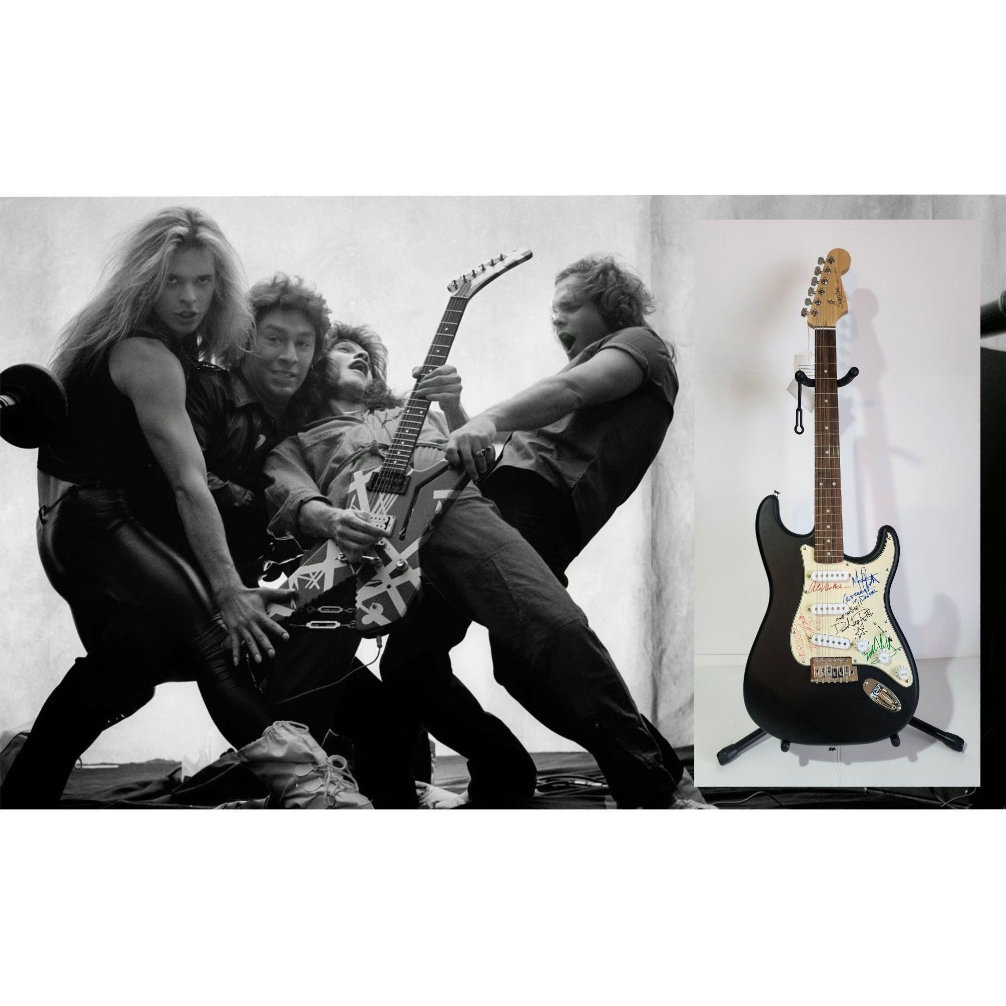 Van Halen Eddie & Ale, Michael Anthony, David Lee Roth, Sammy Hagar, F
