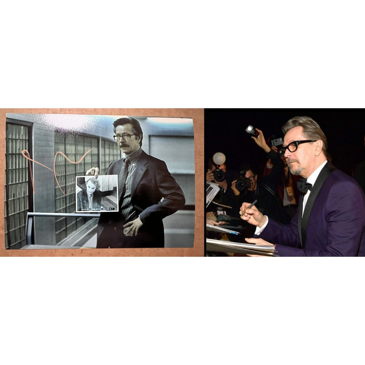 The Dark Knight ''James Gordon '' Gary Oldman 5x7 photo signed with ...