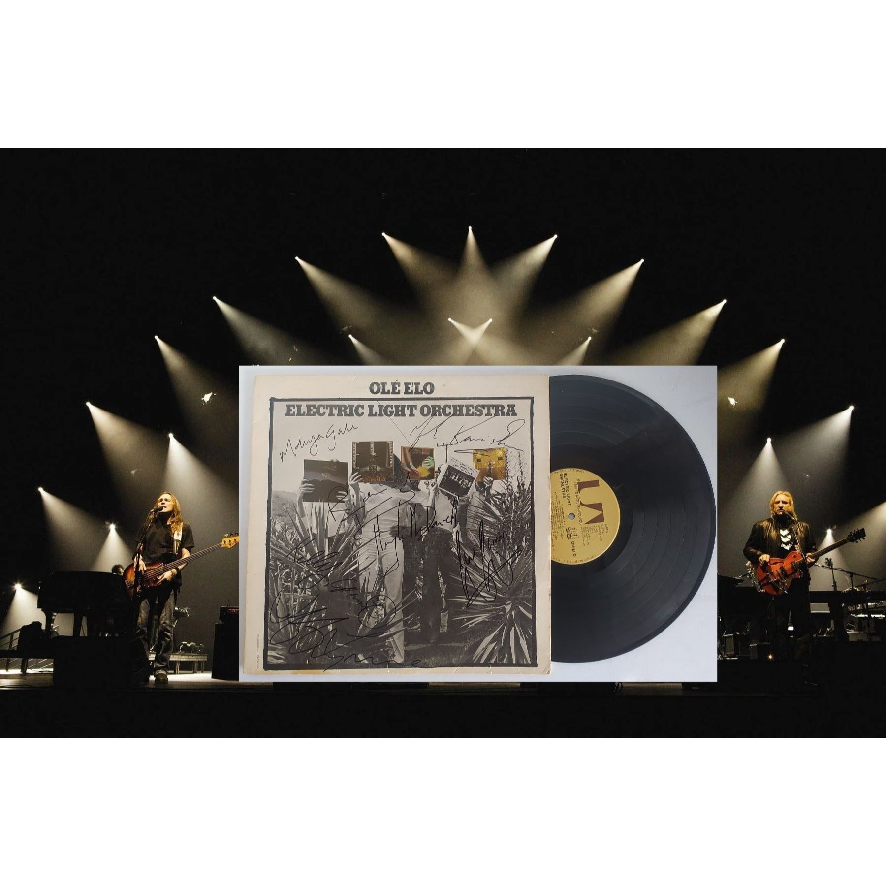 Electric Light Orchestra Ole ELO band signed – Awesome Artifacts