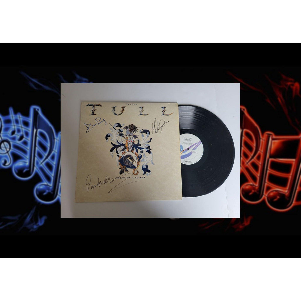Jethro Tull Crest of a Knave LP signed | Awesome Artifacts