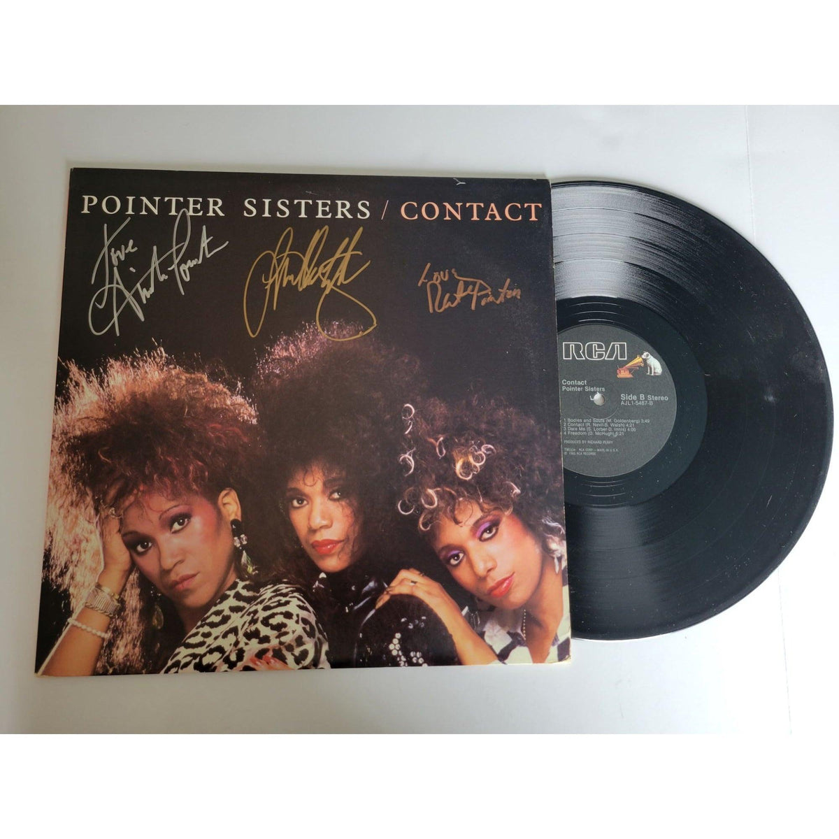The Pointer Sisters LP signed – Awesome Artifacts