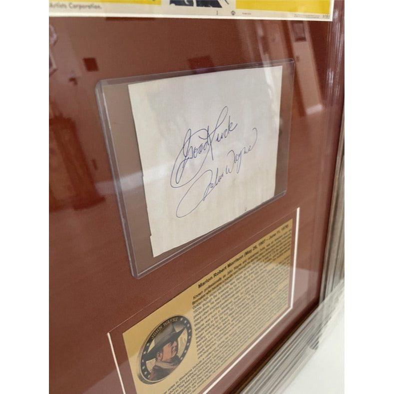 John Wayne "The Duke" original 1960 Alamo movie theatre lobby card ...