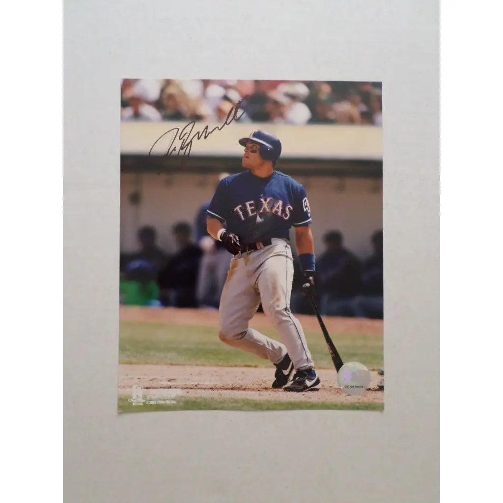 Ivan Pudge Rodriguez Texas Rangers 8 x 10 signed photo | Awesome Artifacts